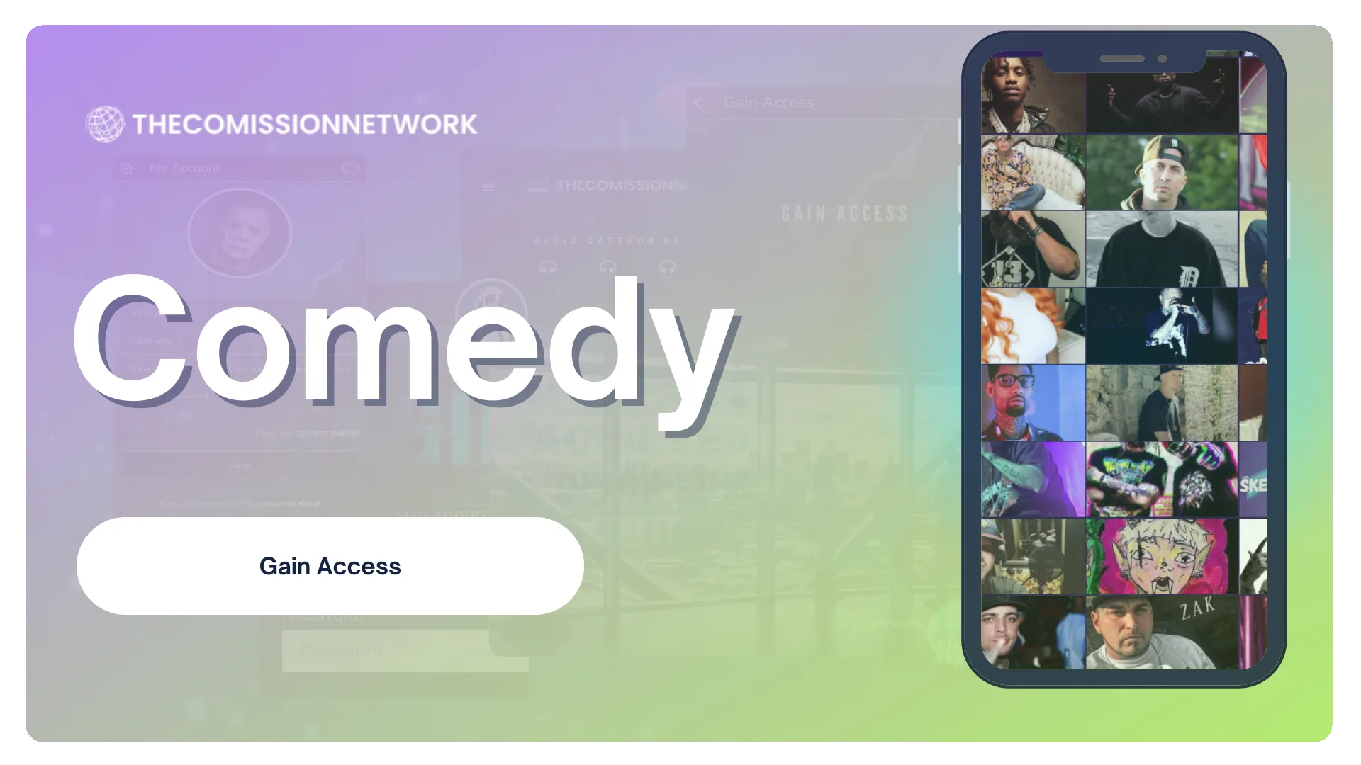 Comedy - THECOMISSIONNETWORK.COM