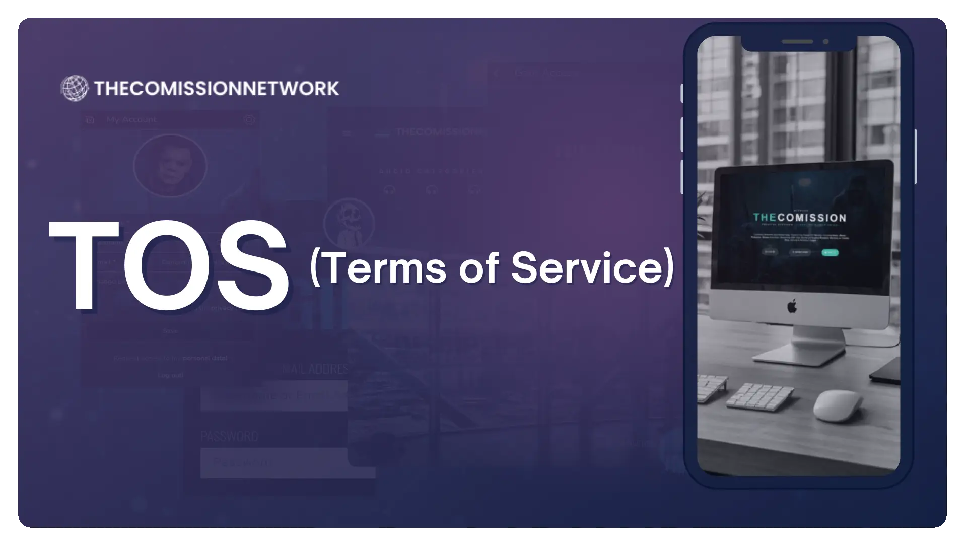 TOS (Terms of Service) - THECOMISSIONNETWORK.COM